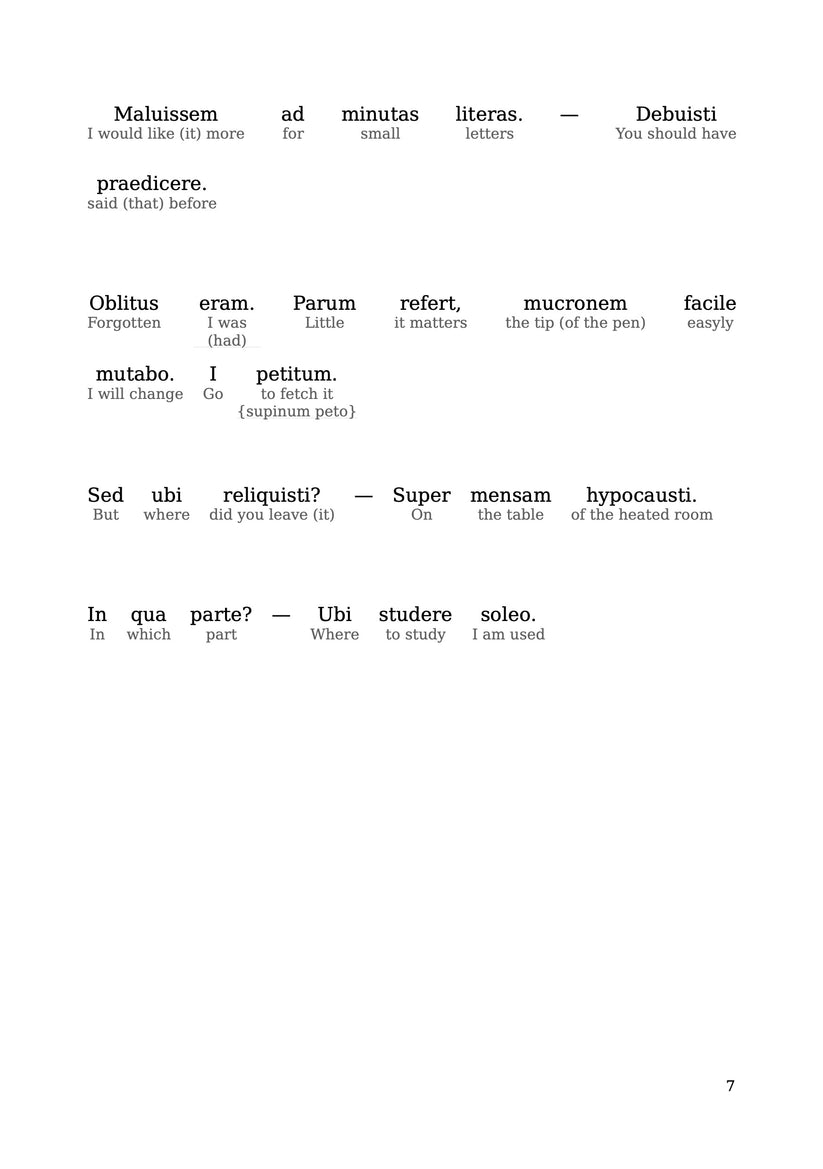 Learn to Read Latin with Beginner Stories: Colloquia Dialogues – HypLern