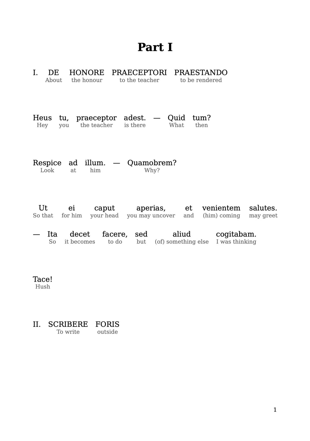 Learn to Read Latin with Beginner Stories: Colloquia Dialogues – HypLern
