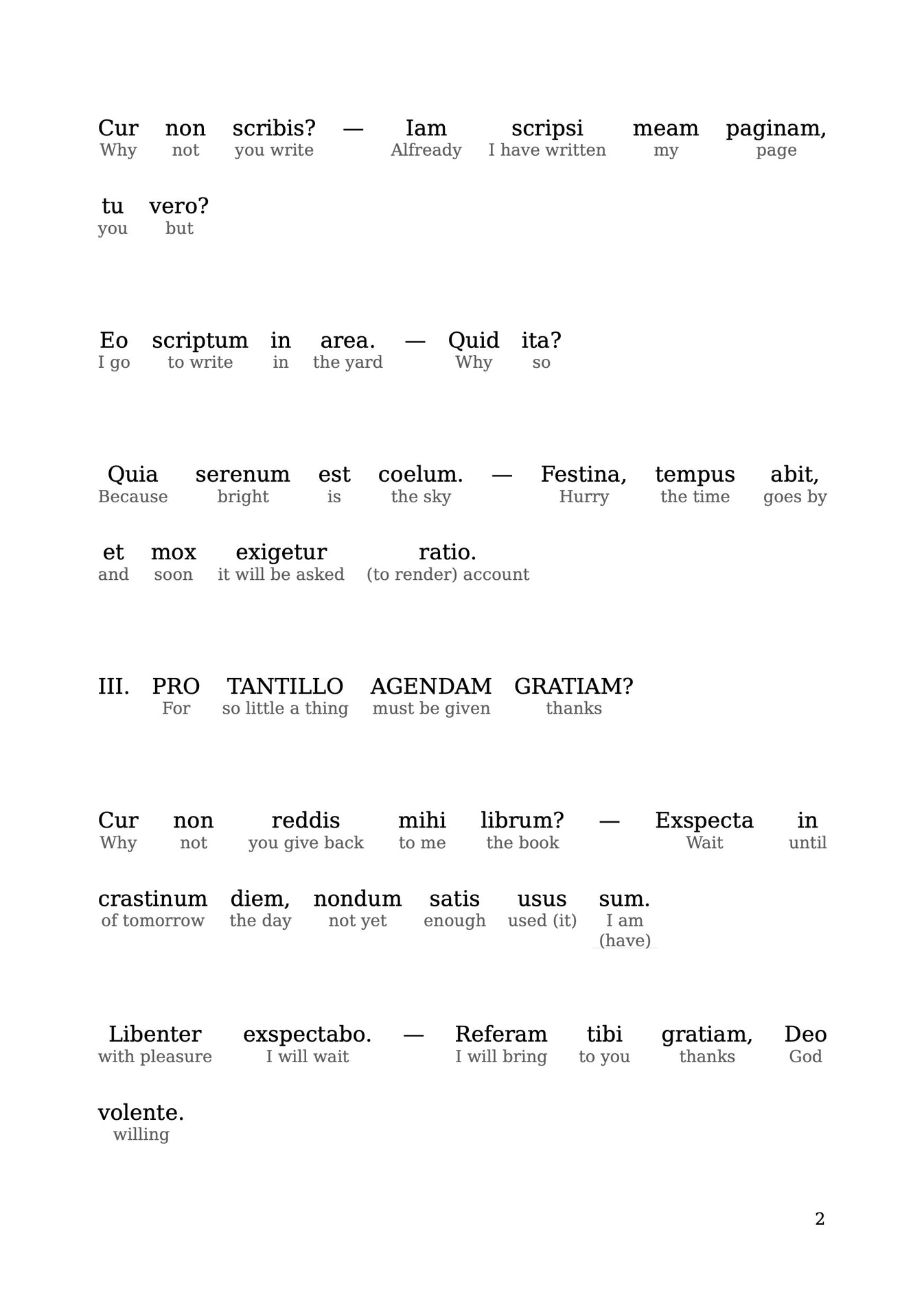 Learn to Read Latin with Beginner Stories: Colloquia Dialogues – HypLern