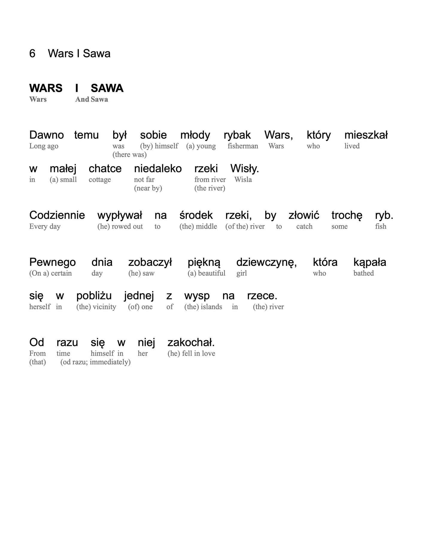 Learn to Read Polish with Beginner Stories – HypLern